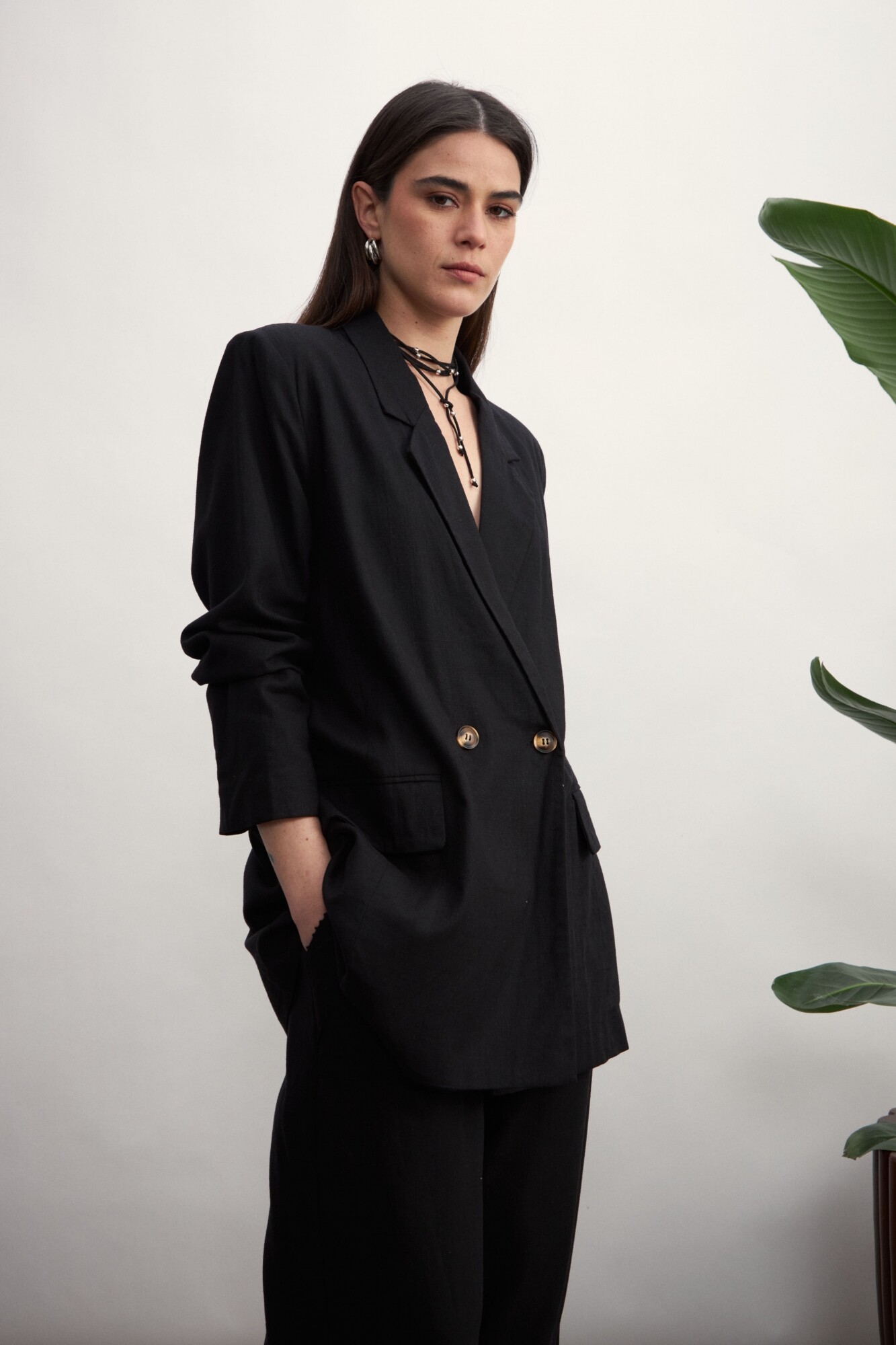 Blazer Beatriz - Negro — Mix UP