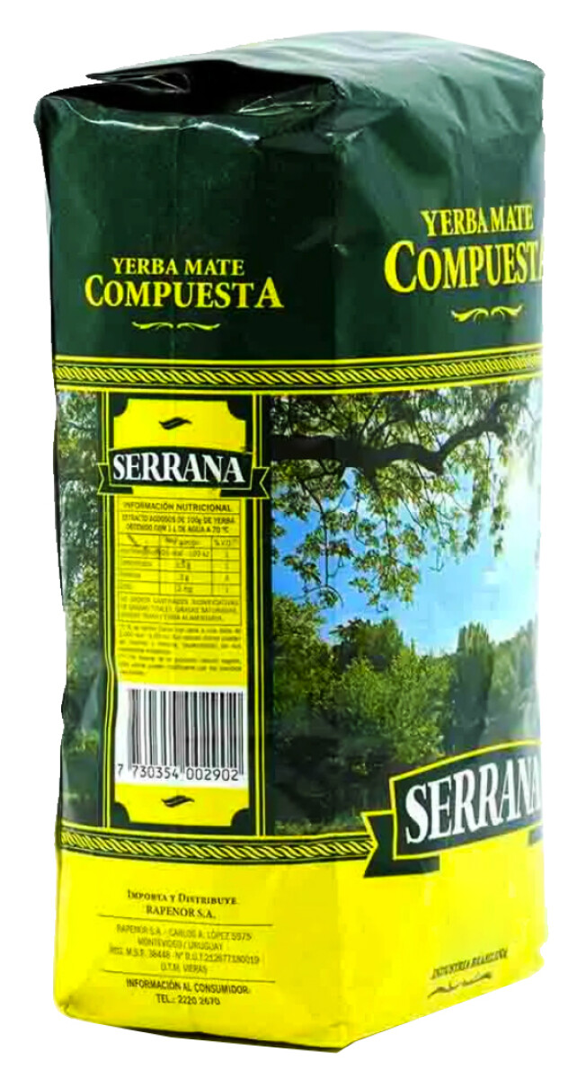 YERBA SERRANA COMPUESTA 500 GRS — El Clon