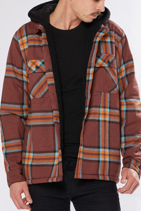 CAMISA ALONSO RUSTY - MarrÓn — Superoutlet