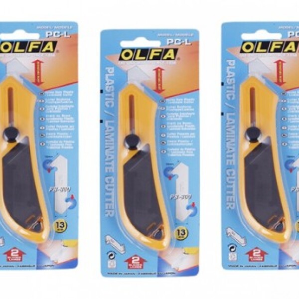 Trincheta Olfa PC-L para acrílico — Infantozzi