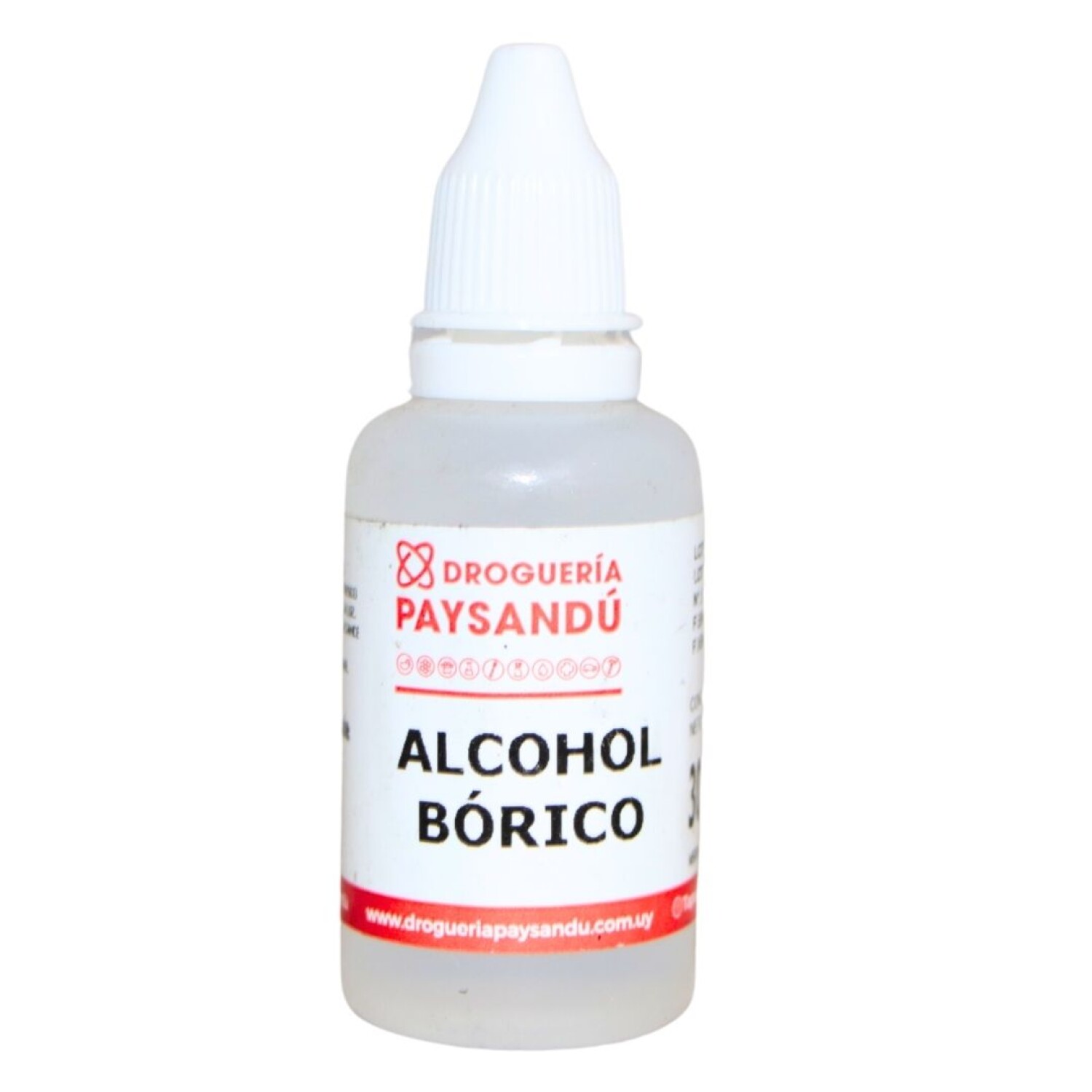 Alcohol Bórico 30 mL — Droguería Paysandú