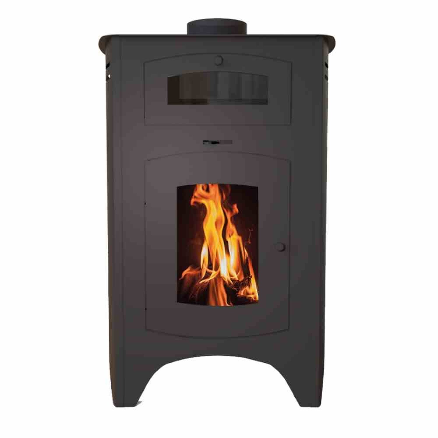 Calefactor a leña Tromen AUSTRAL A15 con horno 15.000 kCal/H — Magic Center