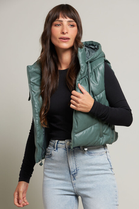 CHALECO DOJA - Verde Oscuro — Superoutlet