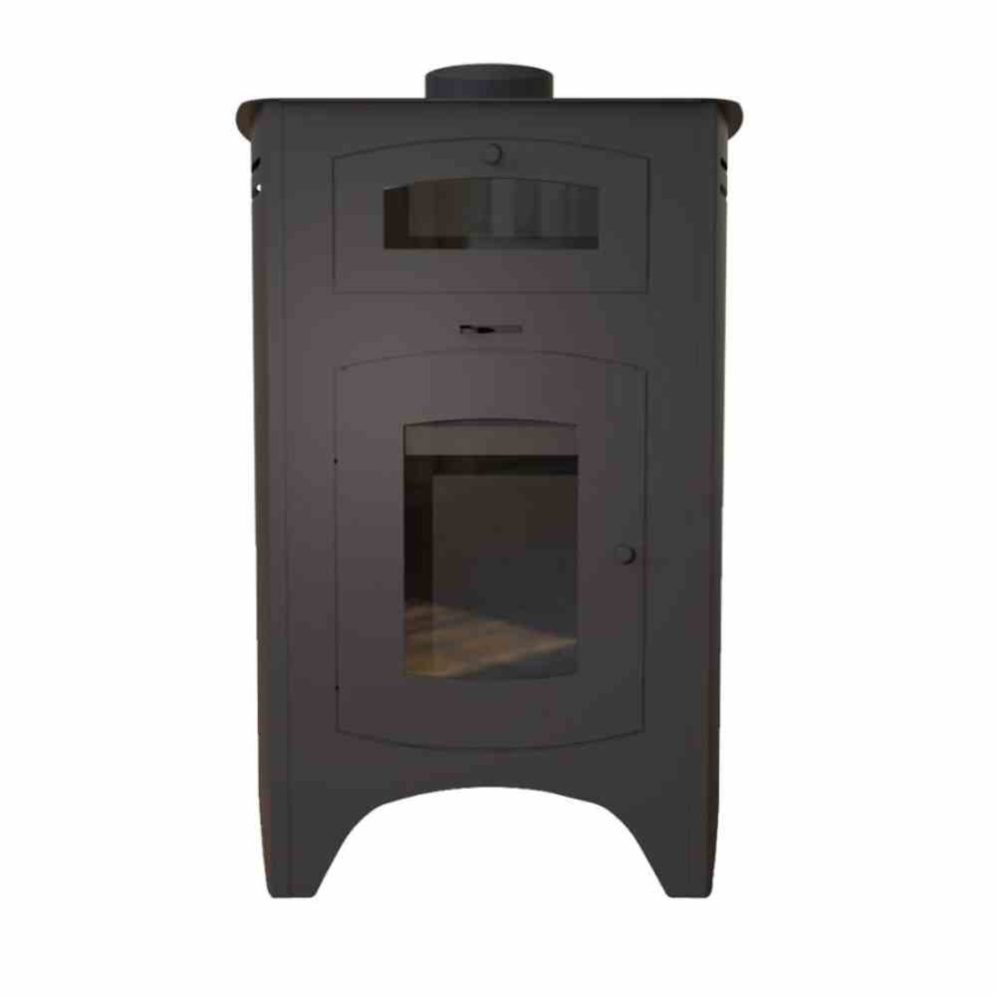 Calefactor a leña Tromen AUSTRAL A15 con horno 15.000 kCal/H — Magic Center