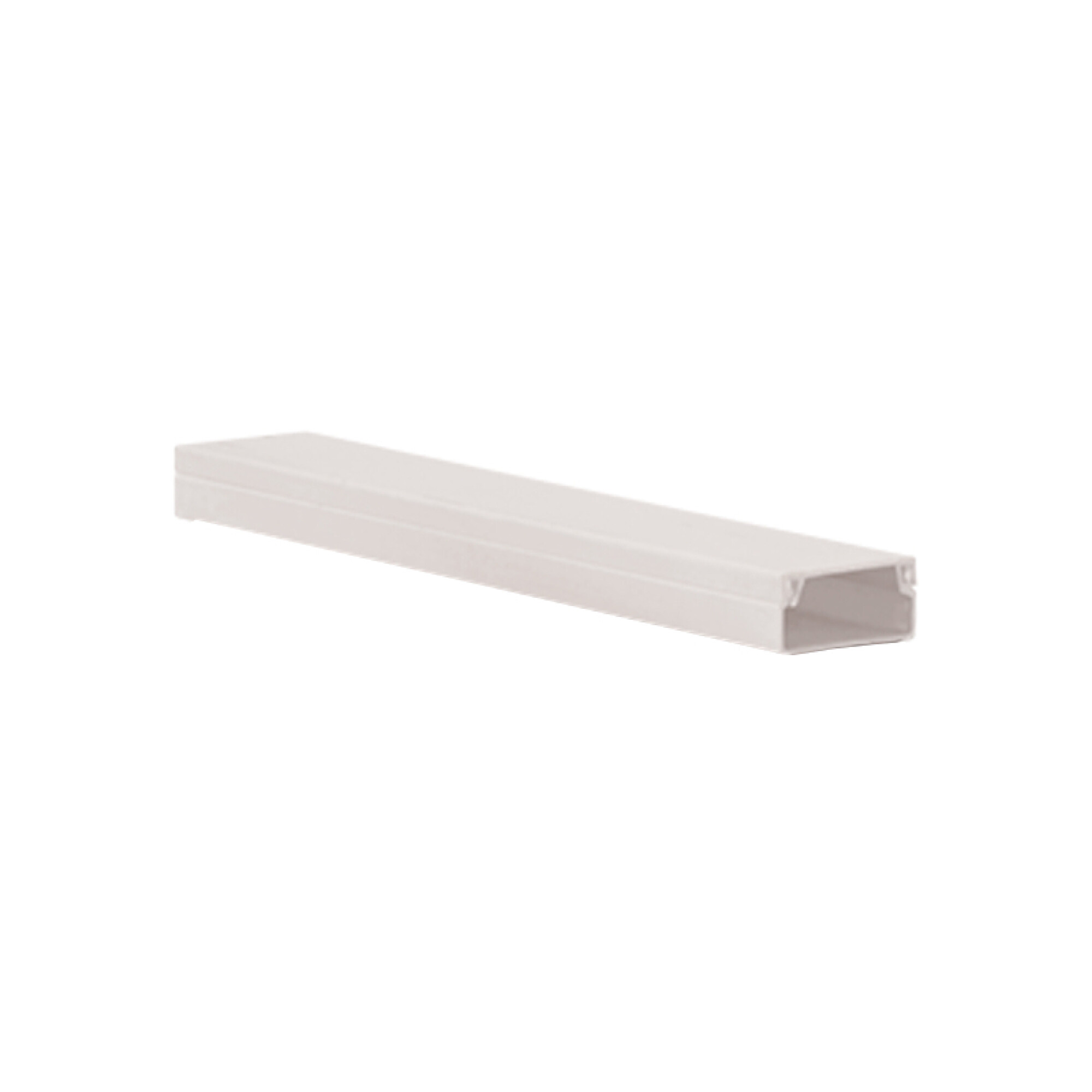 Ducto plástico 20x10mm 2 mts. blanco - C89212 — Fivisa