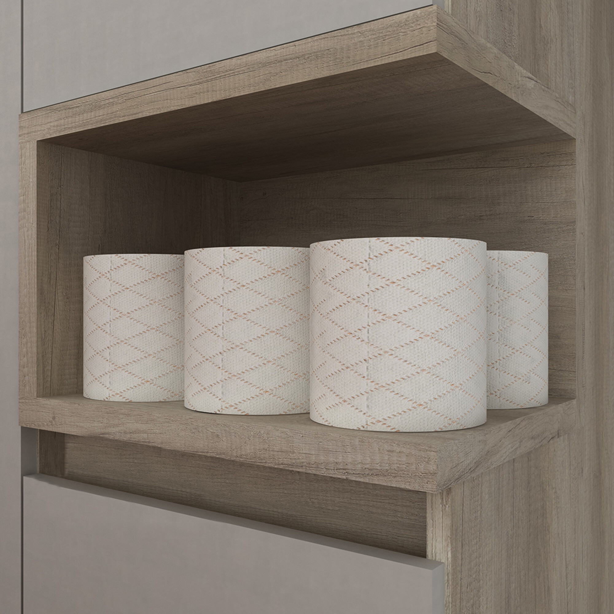 Mueble De Baño Malbec 100 Cm Color Barrique/argento — Castro