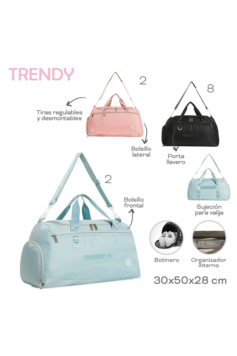 Bolso Trendy - Negro — Canva Store