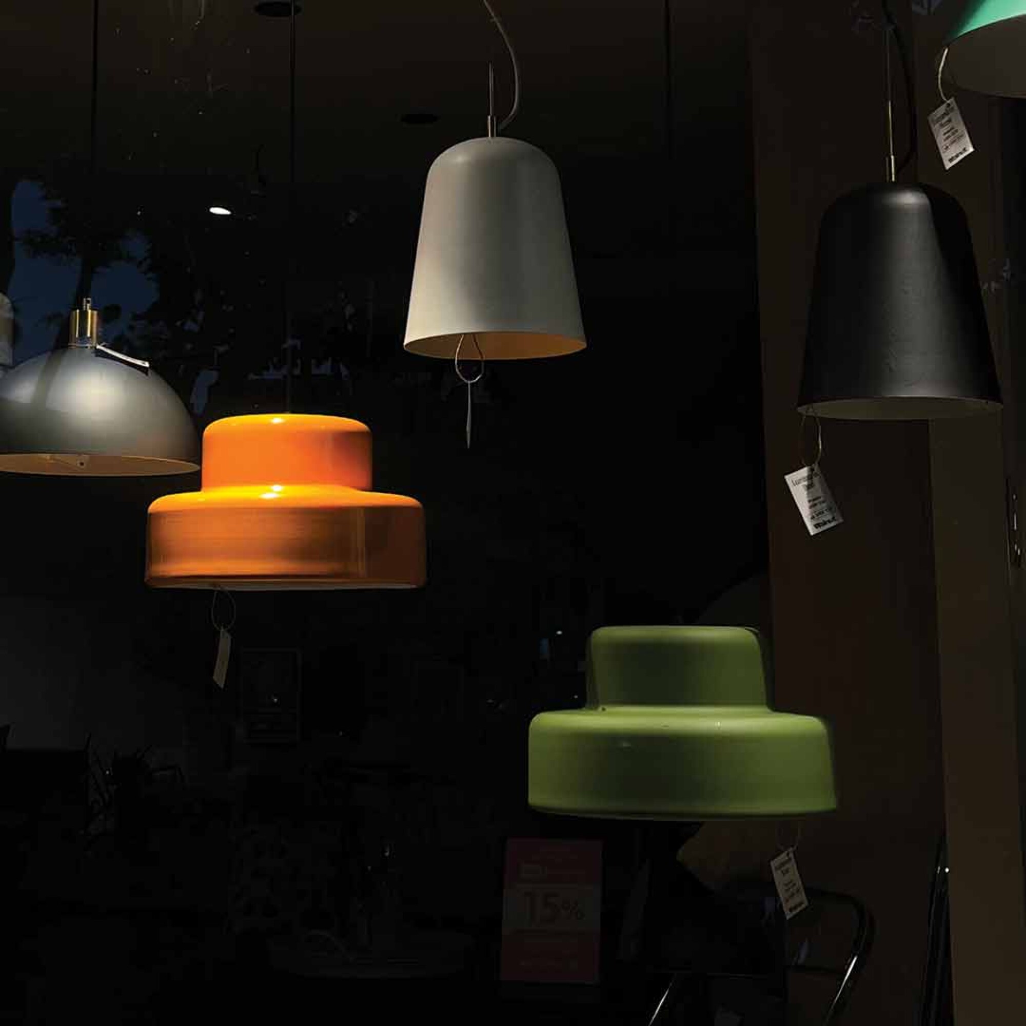 Luminaria Kate - - Verde — Walnut