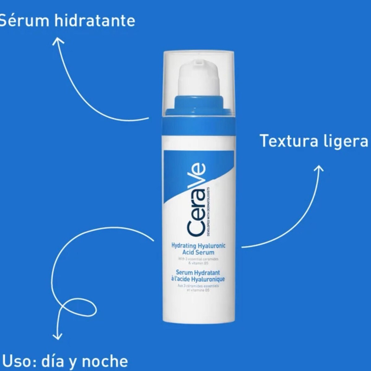 CeraVe Sérum Hidratante Ácido Hialurónico 30 ml — J.Saul