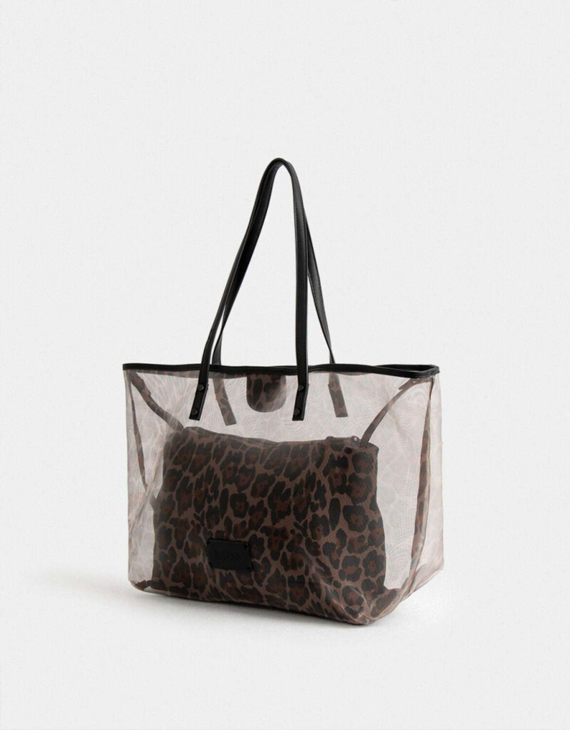 Shopper De Rejilla - Estampado Animal Print — Tienda Soy Santander