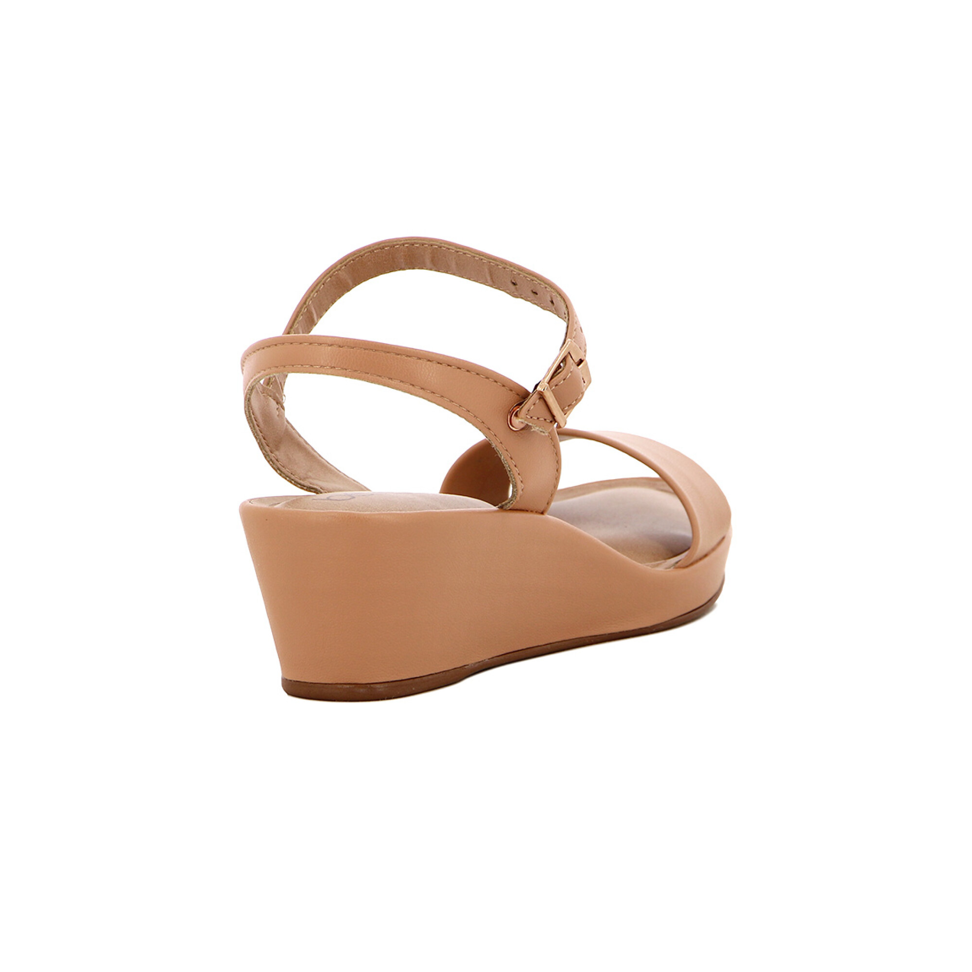 Sandalia Mujer Beira Rio Taco Corrido Con Hebilla - Rosa Claro — Macri