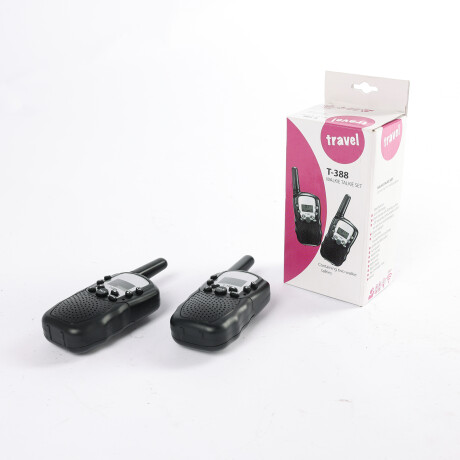 SET 2 HANDY WALKIE TALKIE T388 3KM — Woofer
