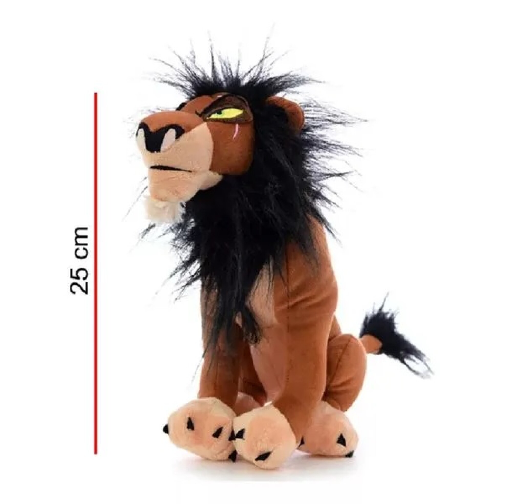 Peluche Rey Leon Scar 25cm Disney Phi Phi — Juguetería Gibernau