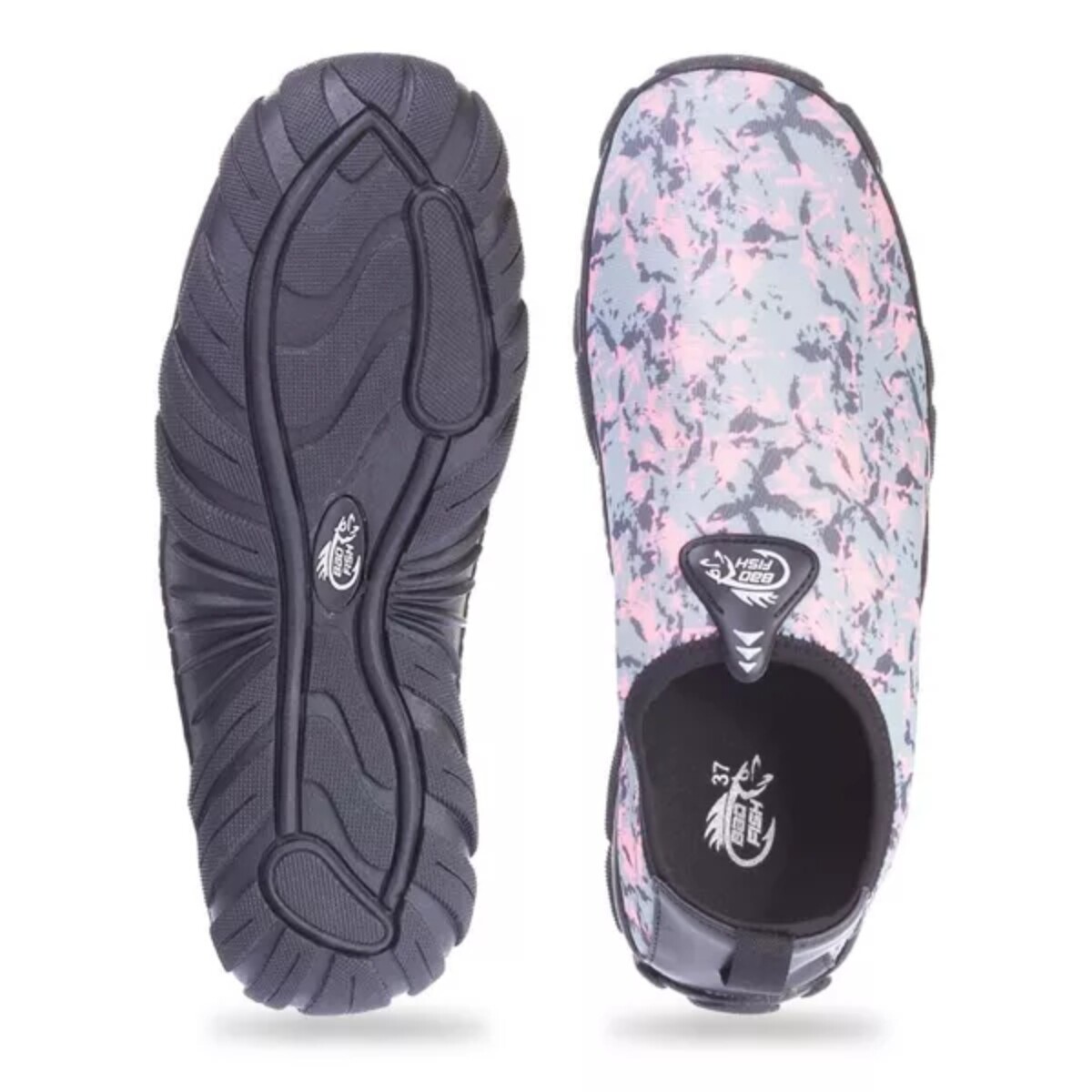ZAPATILLA NAUTICA BAD FISH ROSA GRAFITO CAMUFLADO. — Magnum