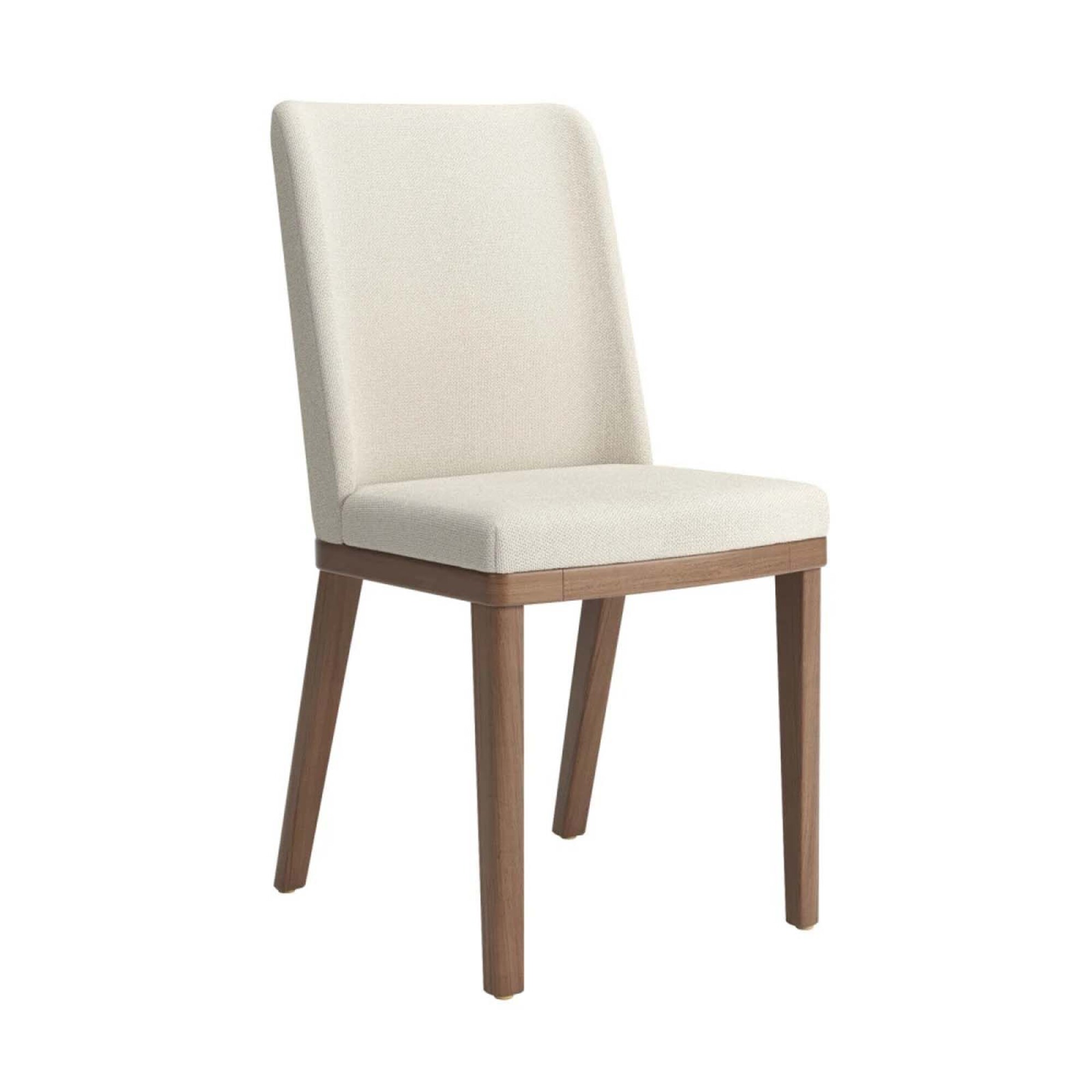 Silla De Comedor Madera Natural-beige Loriela — Divino