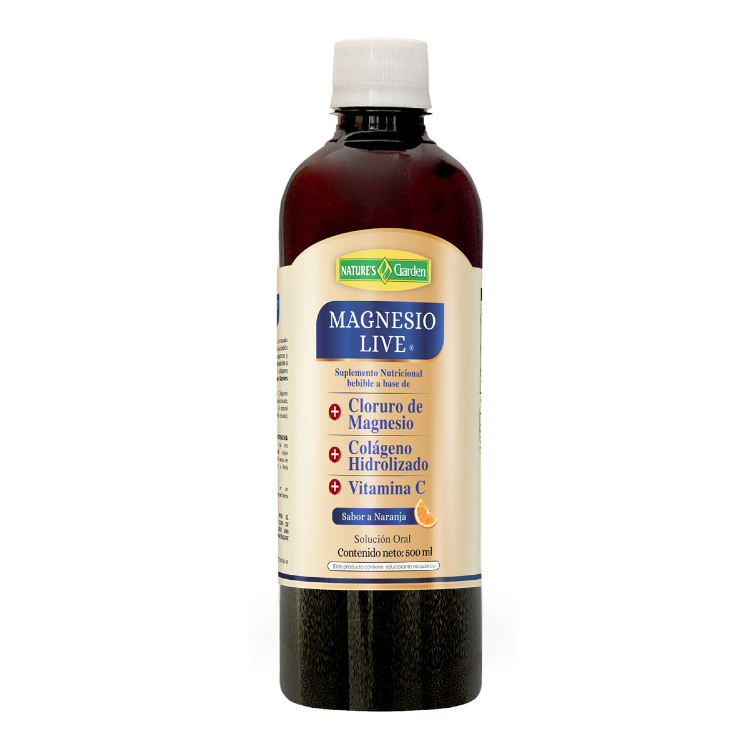 MAGNESIO LIVE SOL. NATURES GARD FR X 500 — Farmacenter