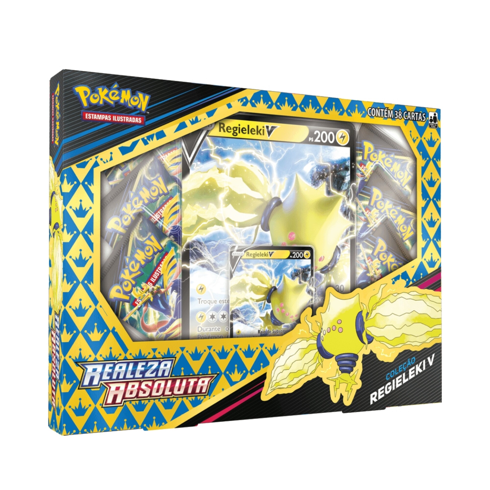 Caja Colección Pokemon TCG - Regieleki V — Los Reyes Magos