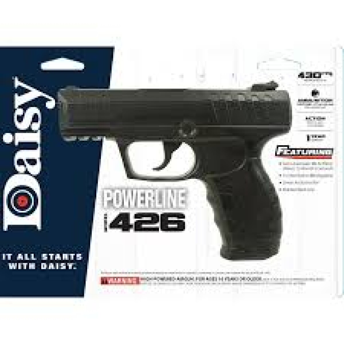 PISTOLA DAISY CO2 MOD POWERLINE 426 CAL 4.5 (2310095) — Magnum