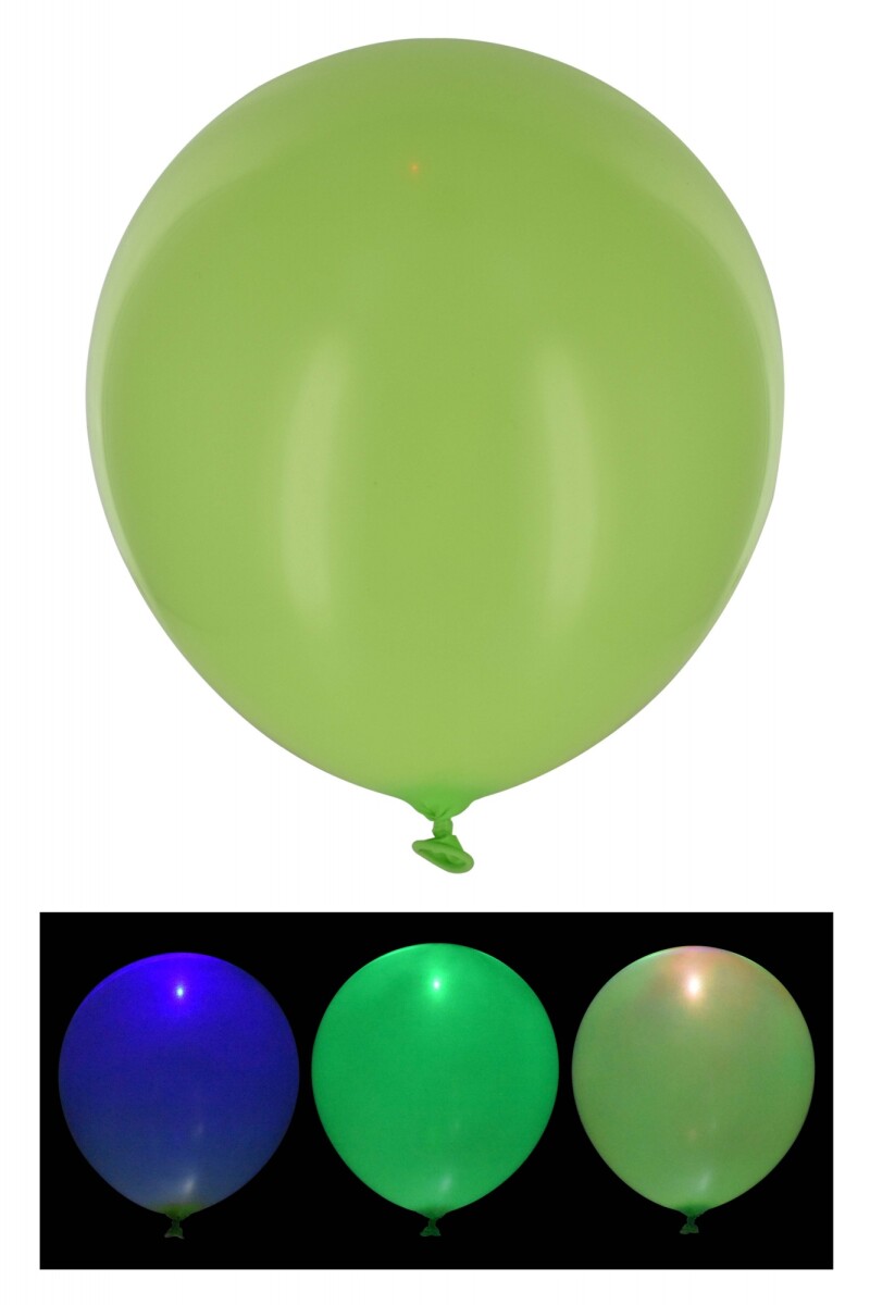 Globos 5 unidades, con luz led — El Clon