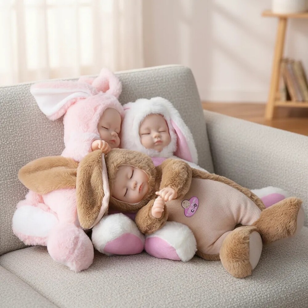 Muñeca Bebote Hora De Dormir musical - blanco — MVD Kids