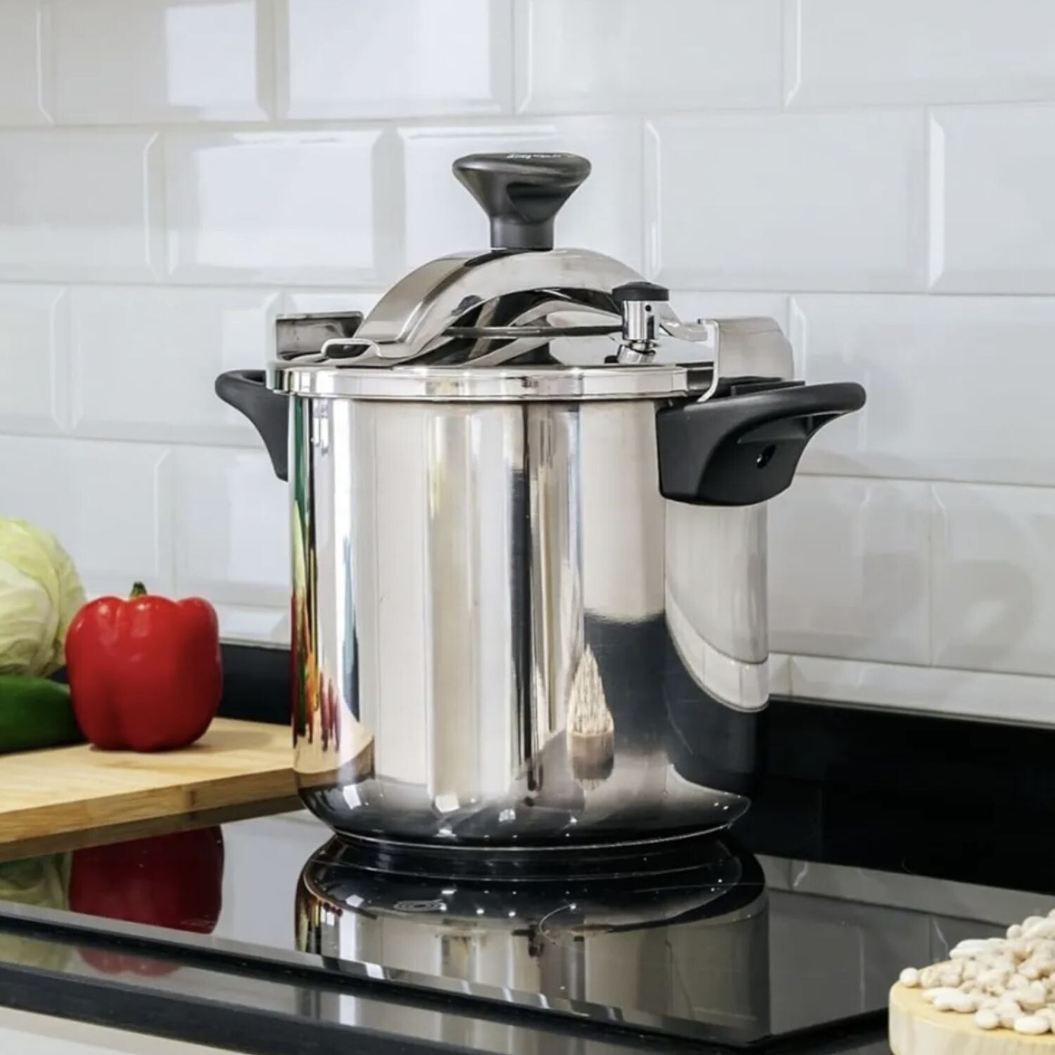 Olla a Presión Cuori Model Capri 6 Lts — Electroventas