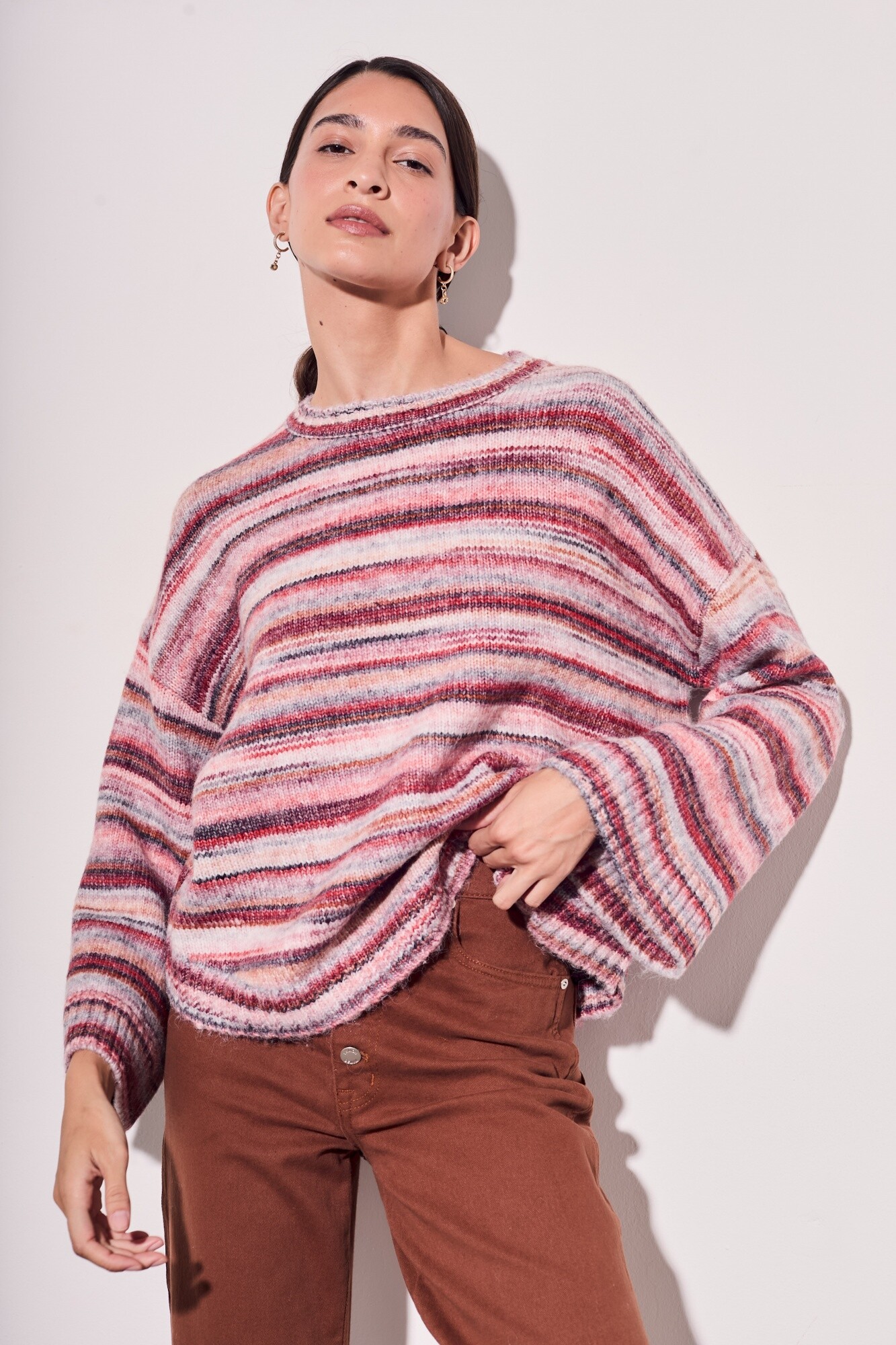 Sweater Multi - Rojo — Lemon