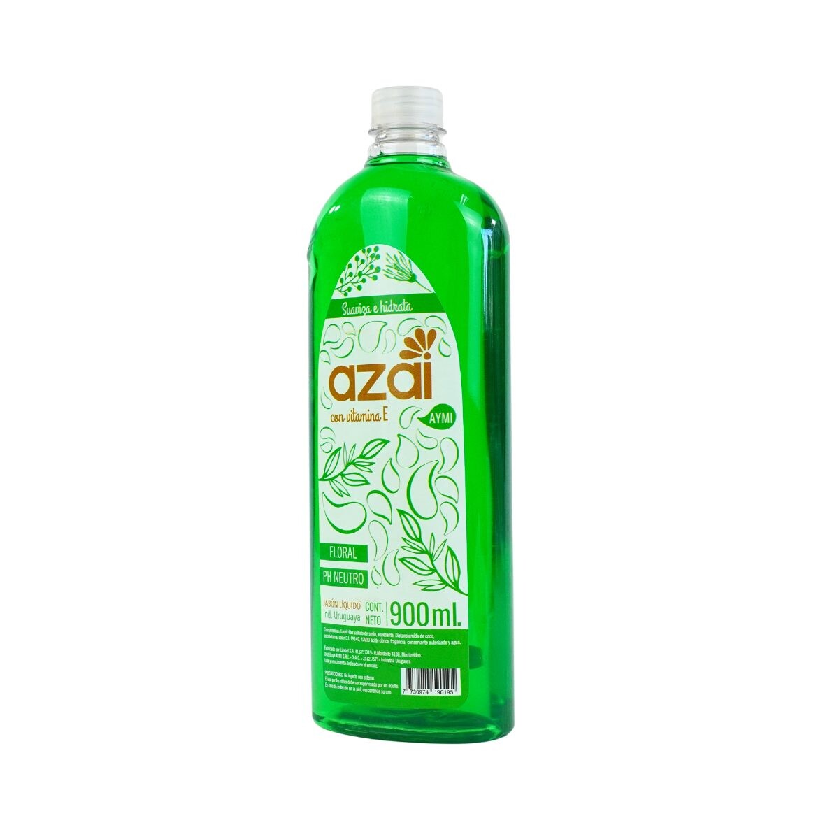 Jabón líquido para manos Azai ph neutro — El Clon