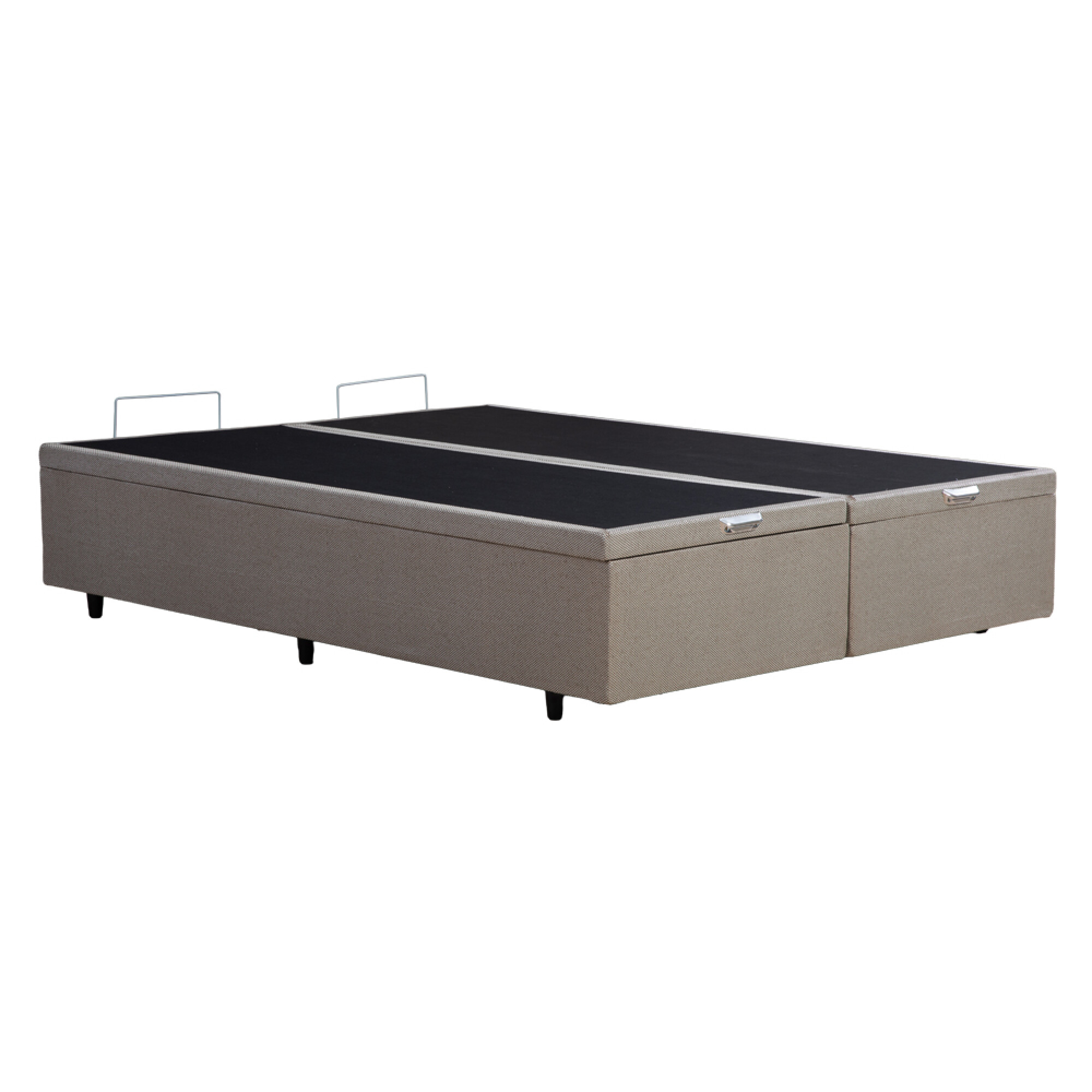 BOX BAÙL QUEEN SIZE BASE DE SOMMIER GUARDARROPA CAMA IMPORTADO - BEIGE ...