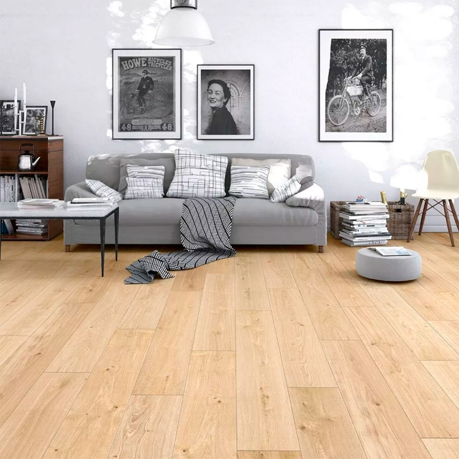 Set Piso Tabla Flotante 10mm Madera Adhesivo Decoración 5 M2 - Variante ...