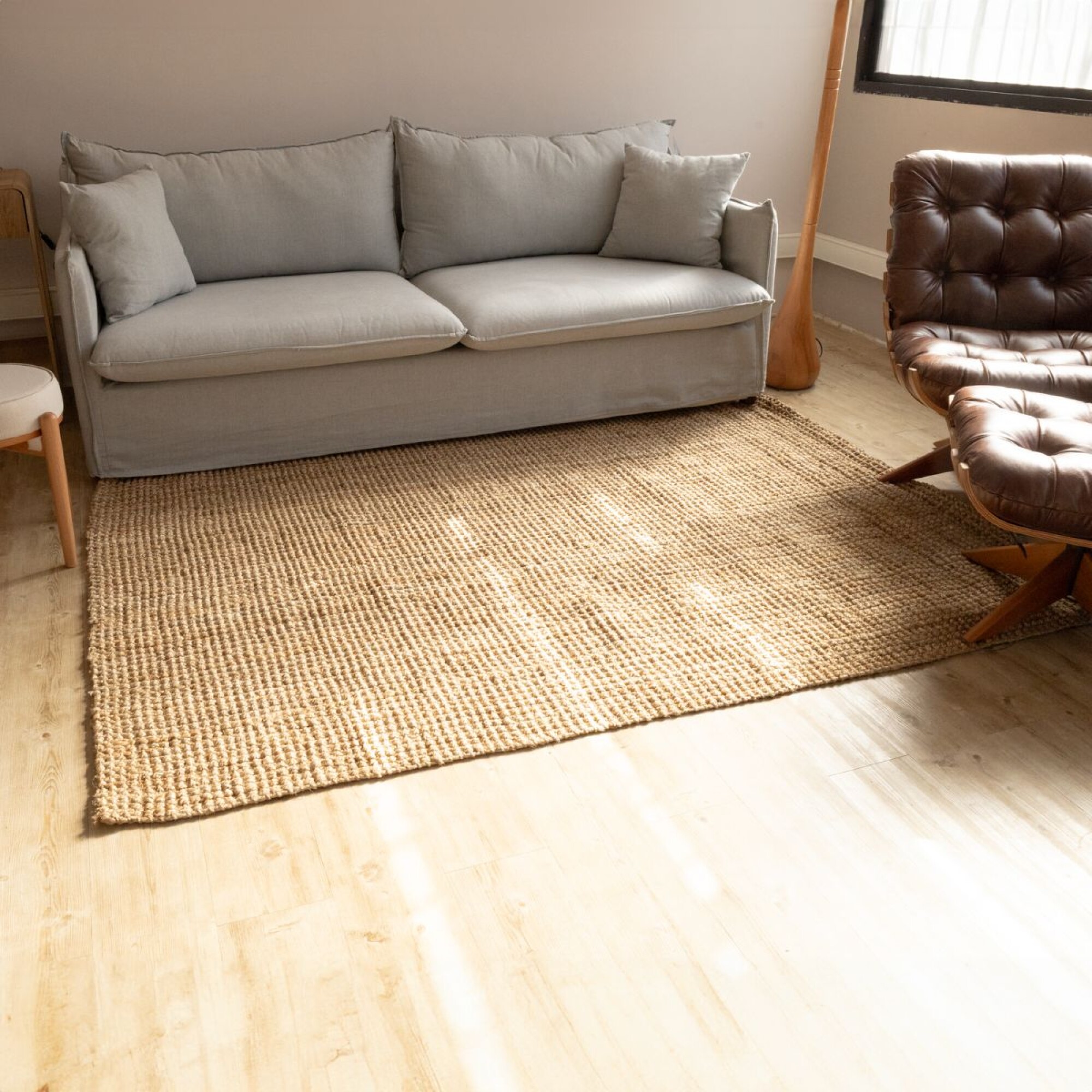 Alfombra Yute Natural - 3,50 x 2,50 - Natural — NYR Uruguay