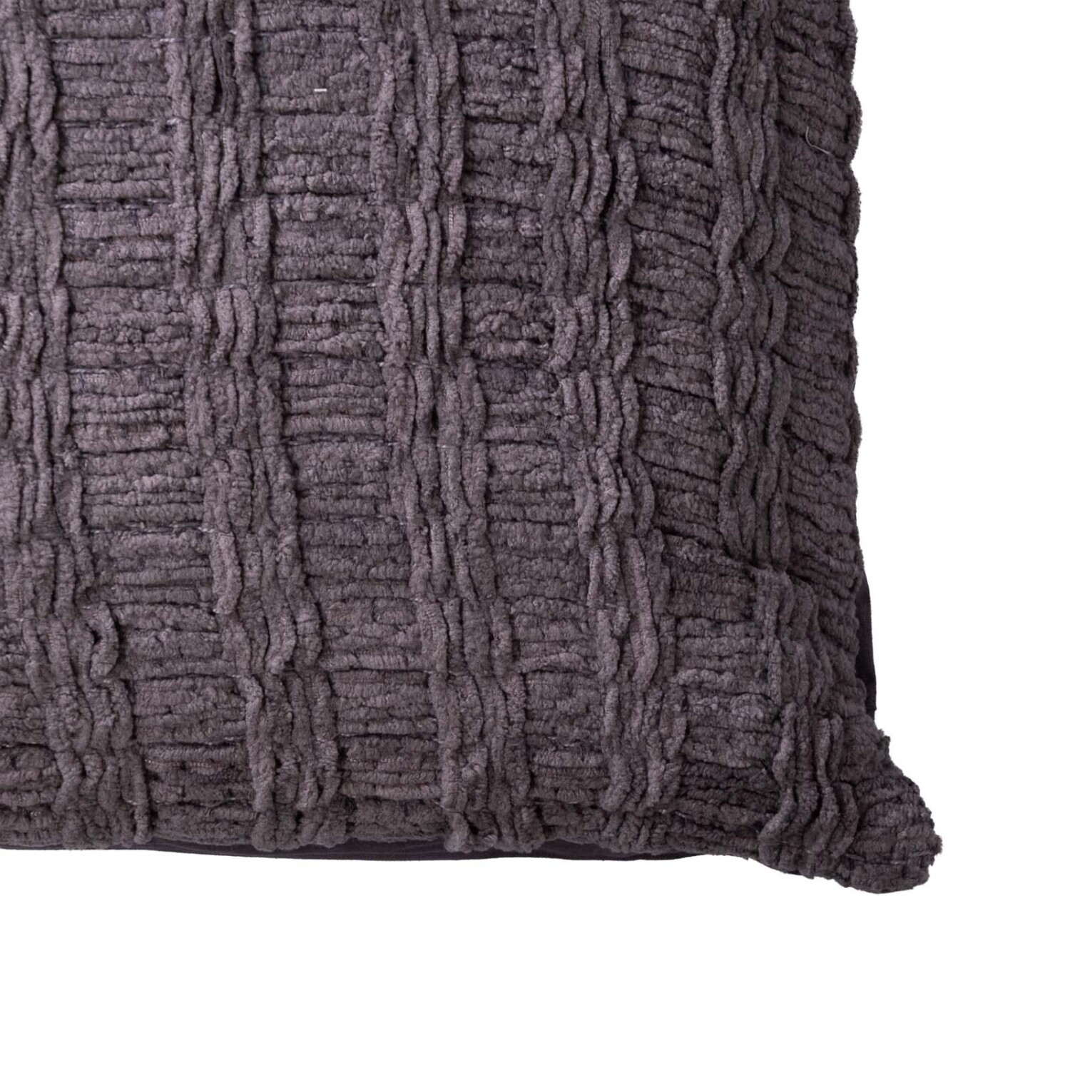 Almohadón Lyon, 50*50 Poliester Gris Gastado — Divino