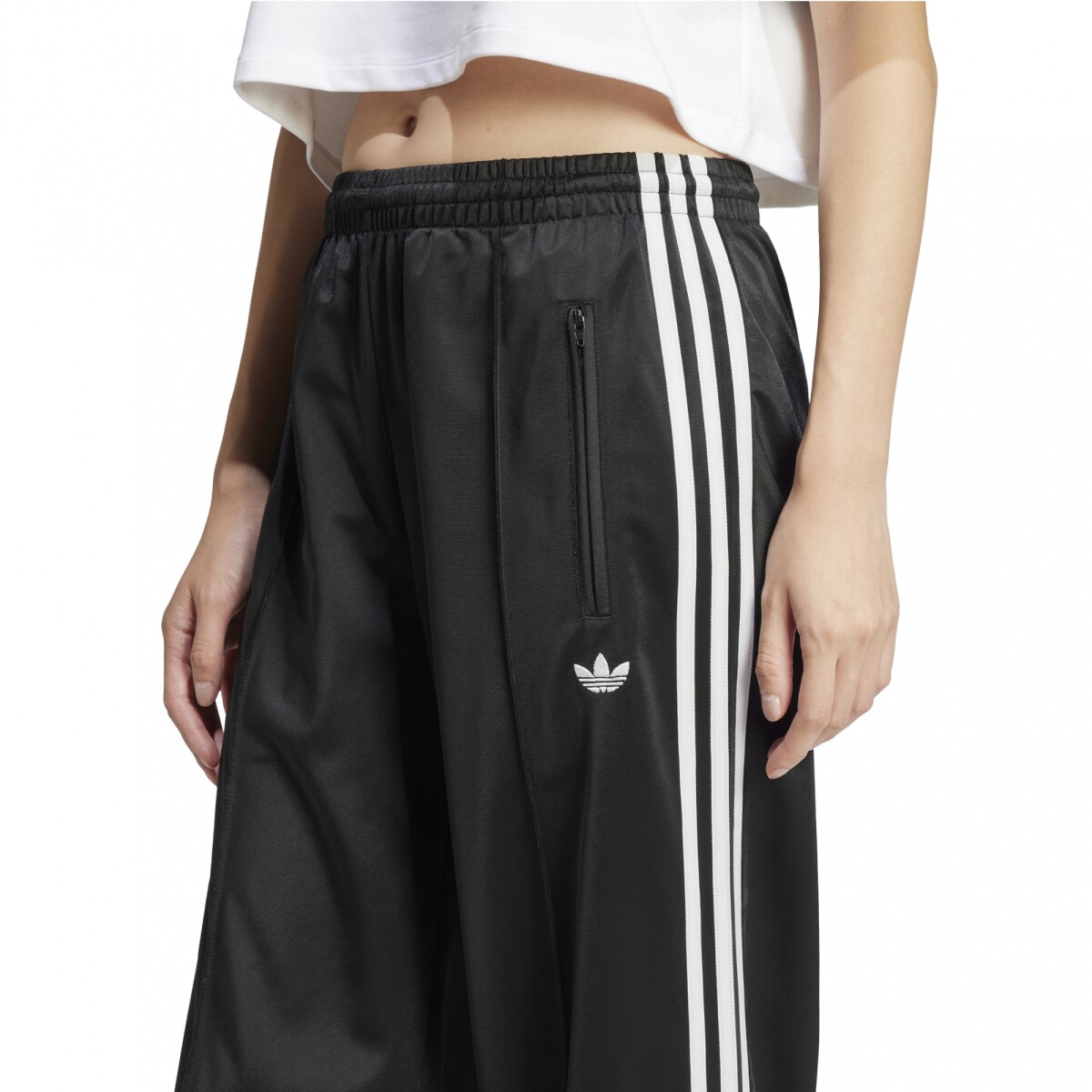 PANTALÓN adidas ADICOLOR CLASSIC FIREBIRD LOOSE - Black & White — Zooko