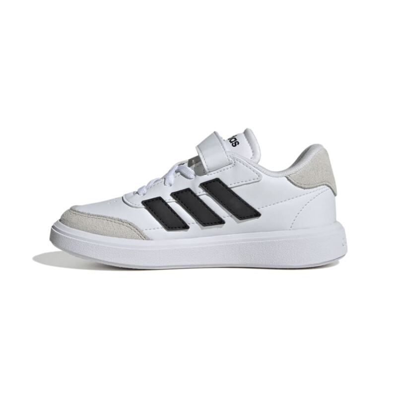 Championes Adidas Courtblock de Niños - ID6506 - Blanco-negro — Macri Life