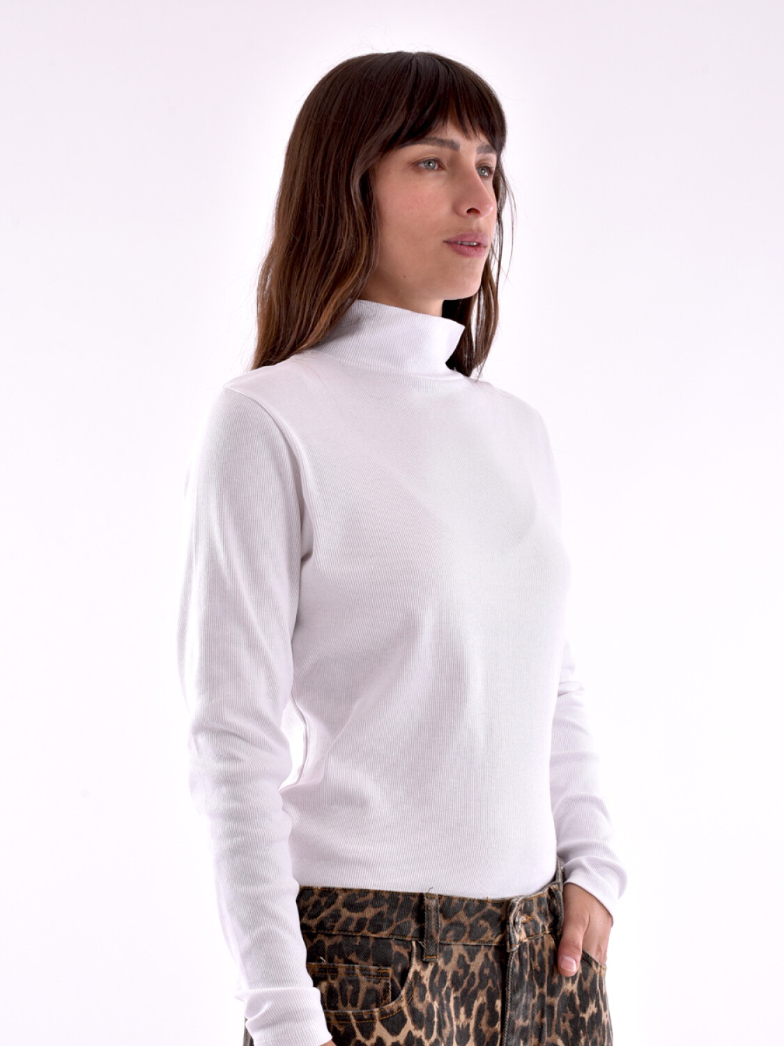 POLERA NALU - BLANCO — Guapa