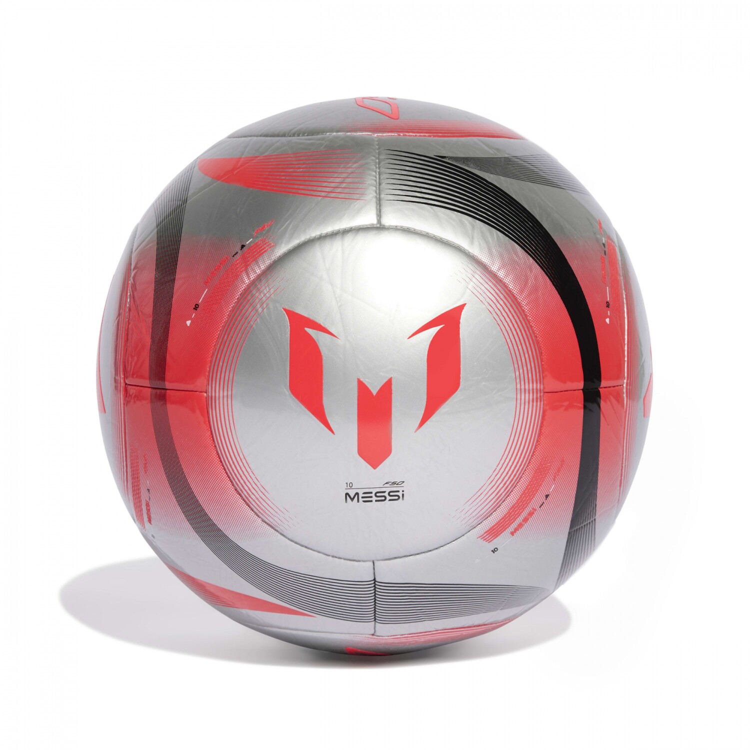 Pelota Futbol Cancha Adidas de Niños - JI8291 - Plata-rojo — Macri Life