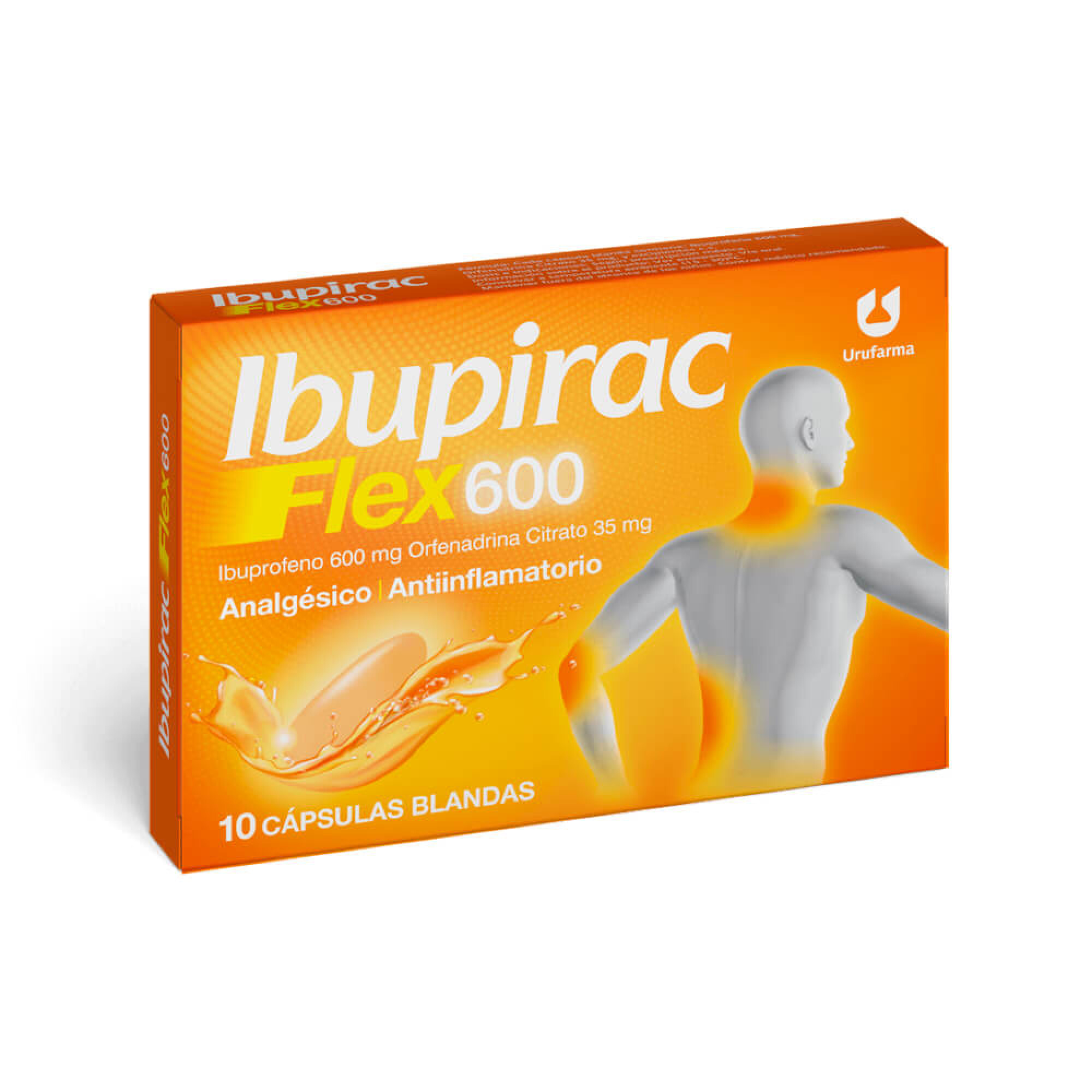 Ibupirac Flex 600mg 10 Cápsulas — San Roque