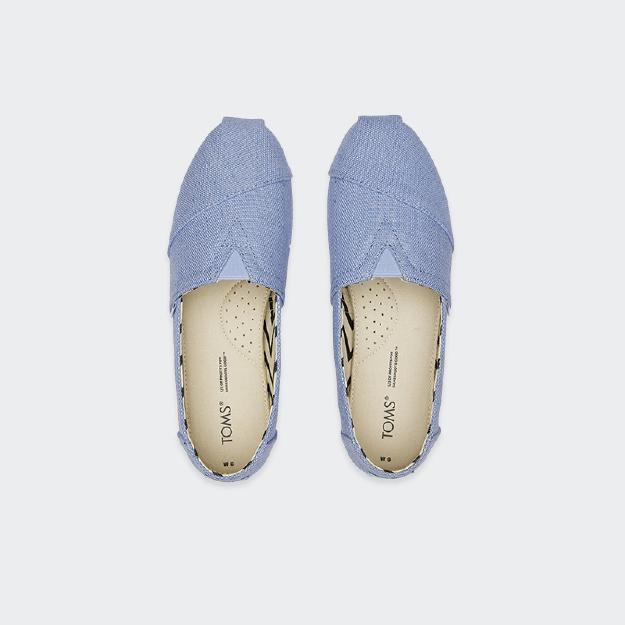 Alpargatas Toms Classic Heritage - Azul — Inbox