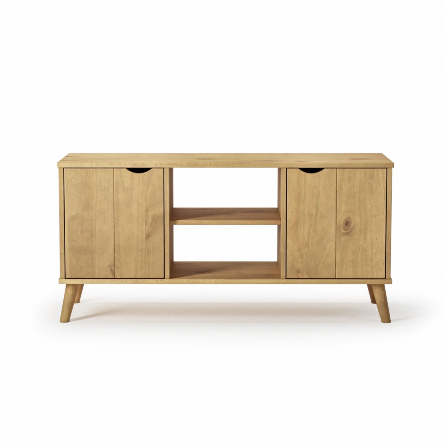 Rack para TV 2 Puertas - Linea Dublin - Marrón — Rustico Hogar