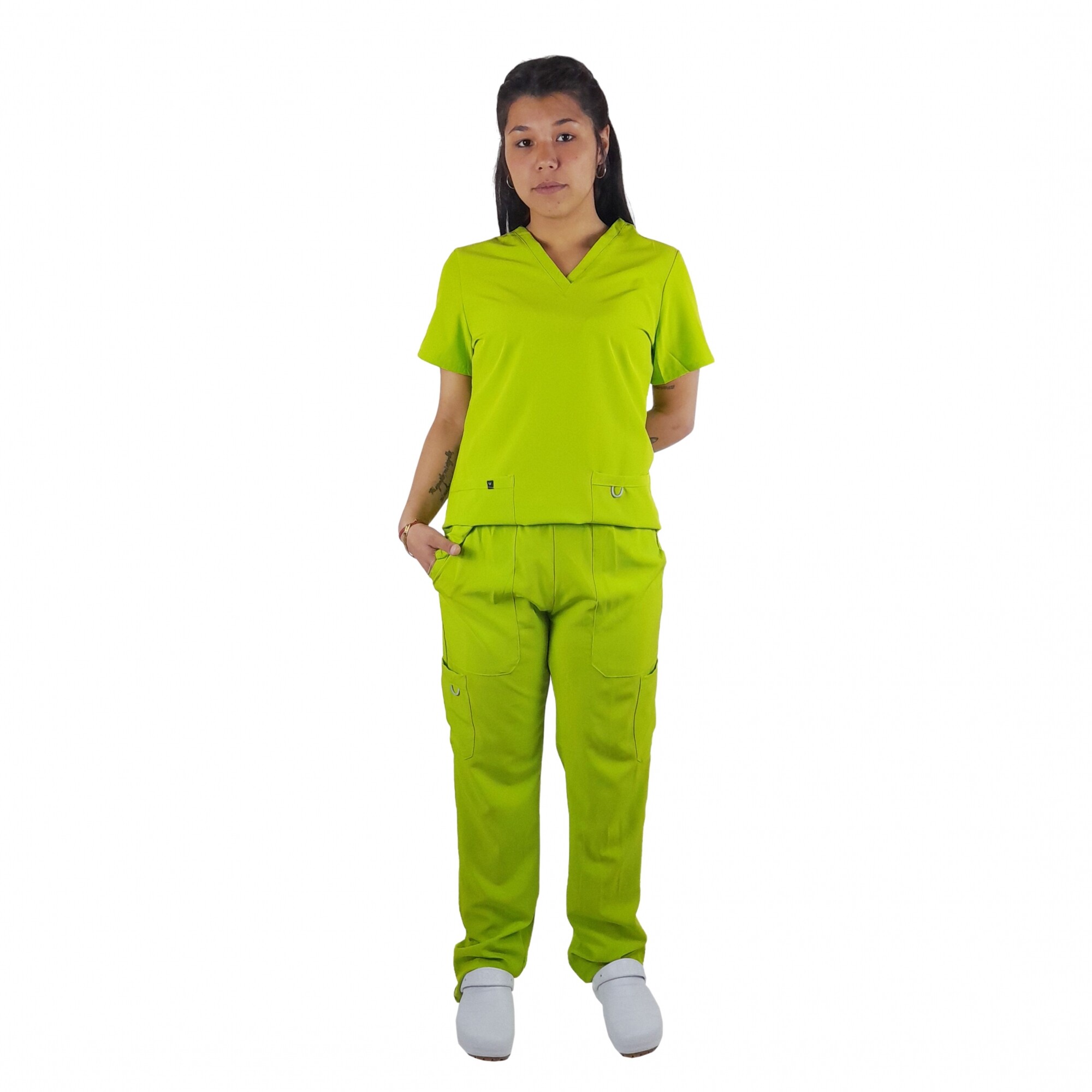Casaca dama WONDERS Elastizado - Verde Lima — TextilShop