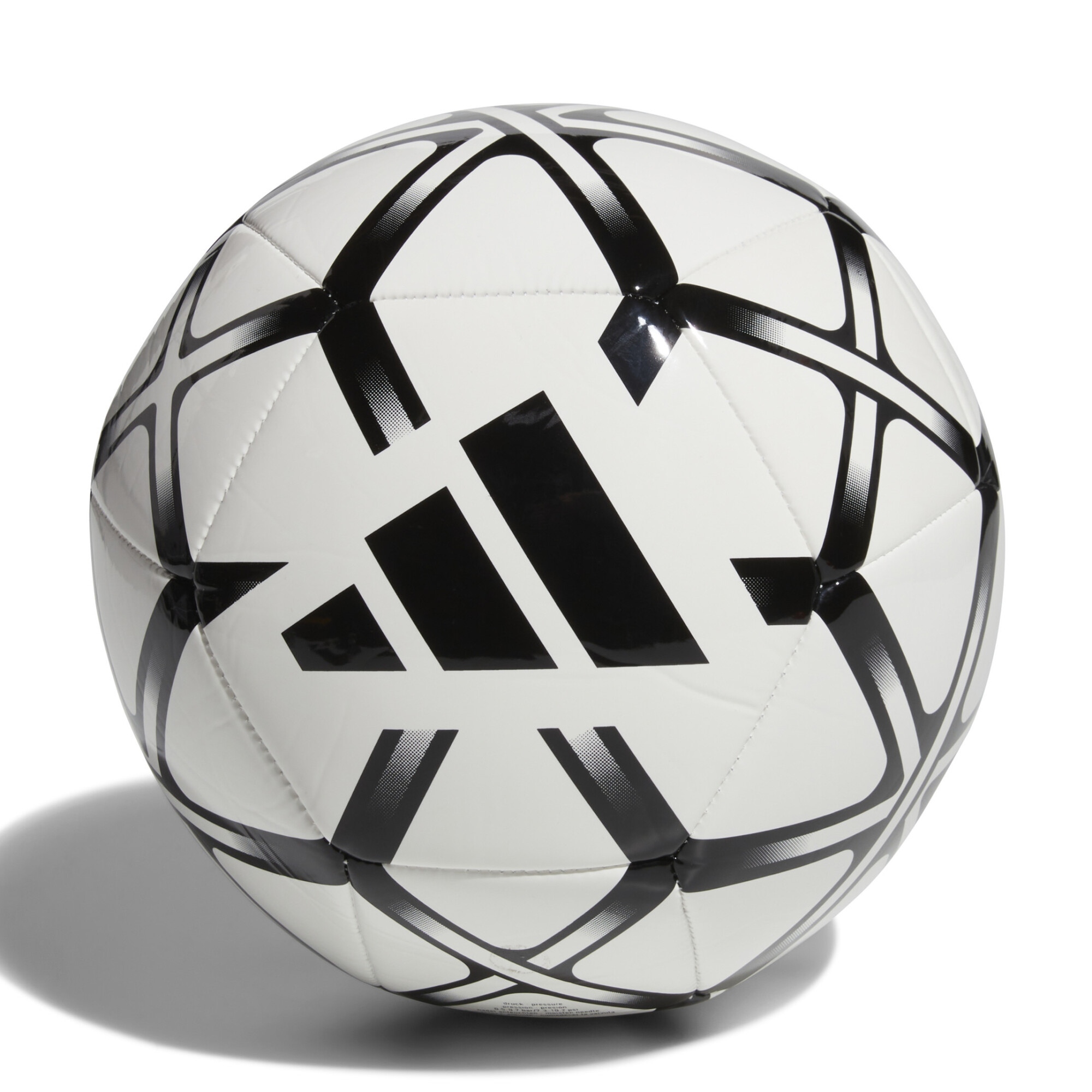 Pelota Adidas Starlancer Club - Blanco - Negro — Stadium Sport