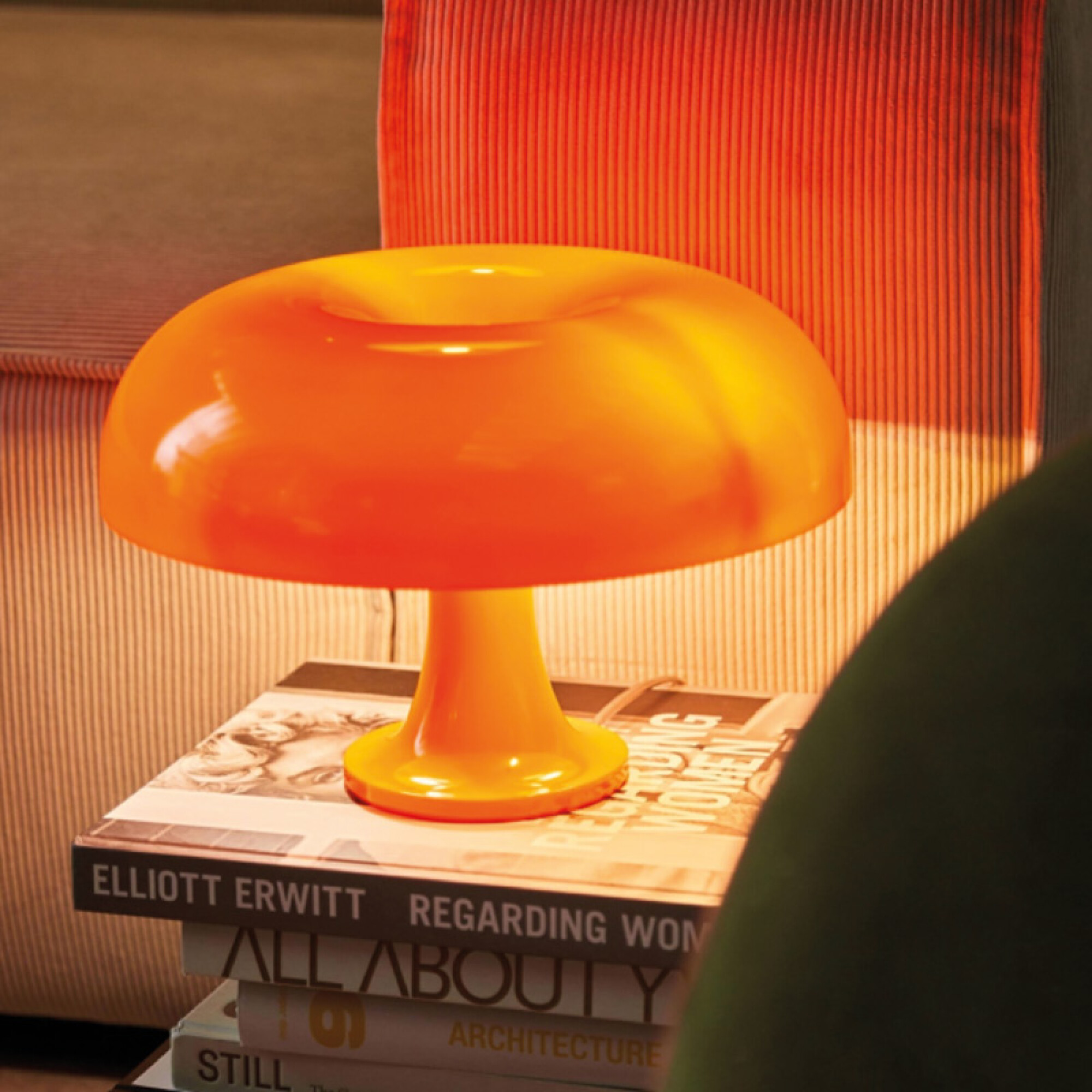Luminaria de Mesa Navone Naranja — Serlux