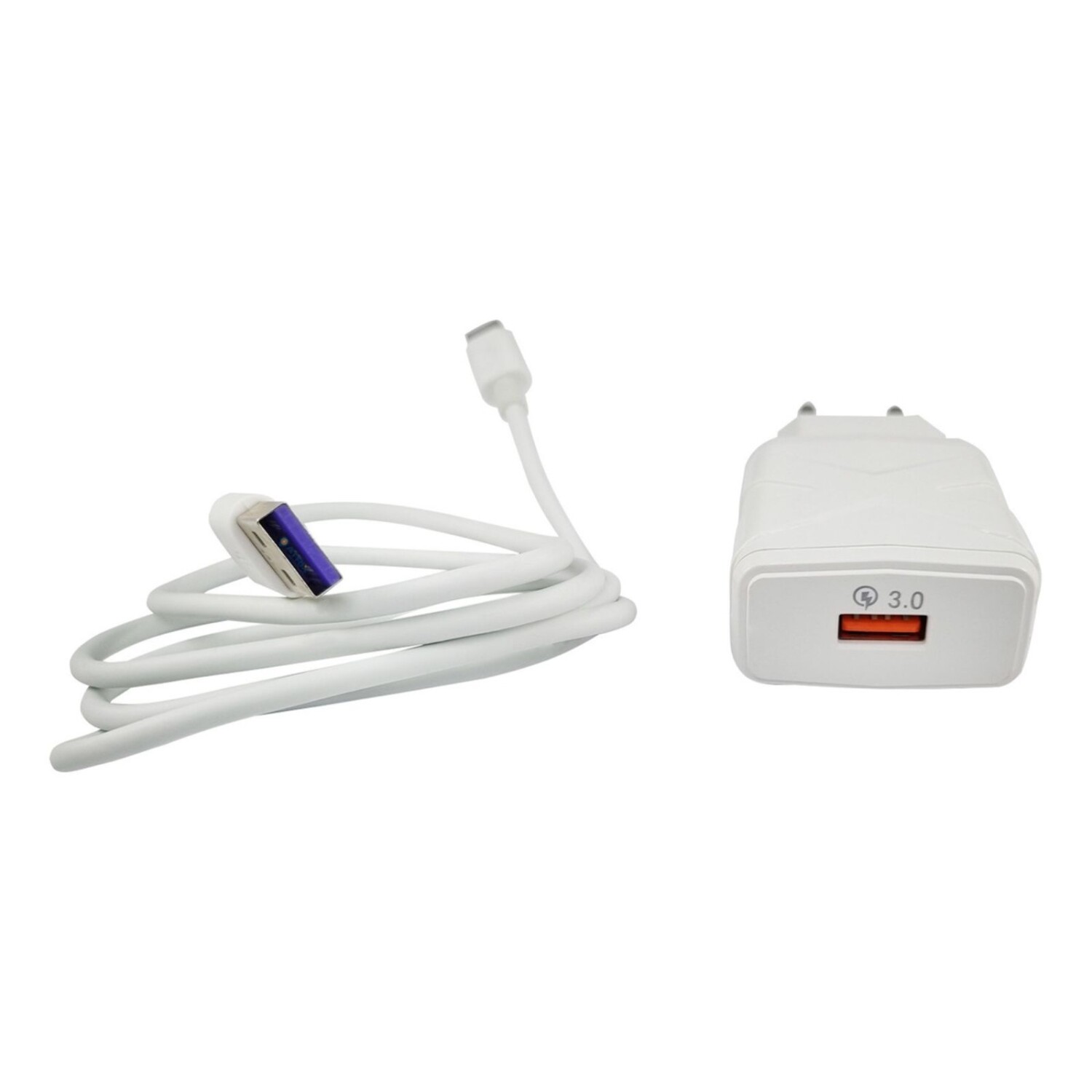 Cargador Carga Rapida Tipo C 5.1 A Ficha Carga Cable — Atrix