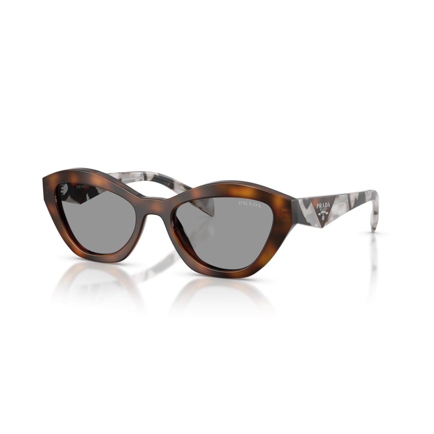 Prada A02S - Carey y Gris — Optica Americana