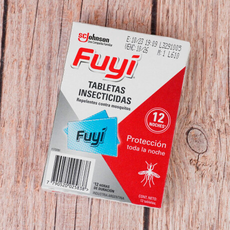 Tabletas Fuyi 12 unidades — El Clon