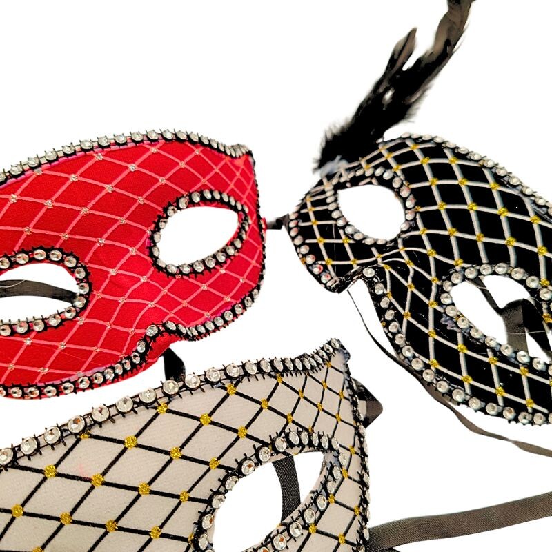 Antifaz Elegante Con Red — Casa Fessta