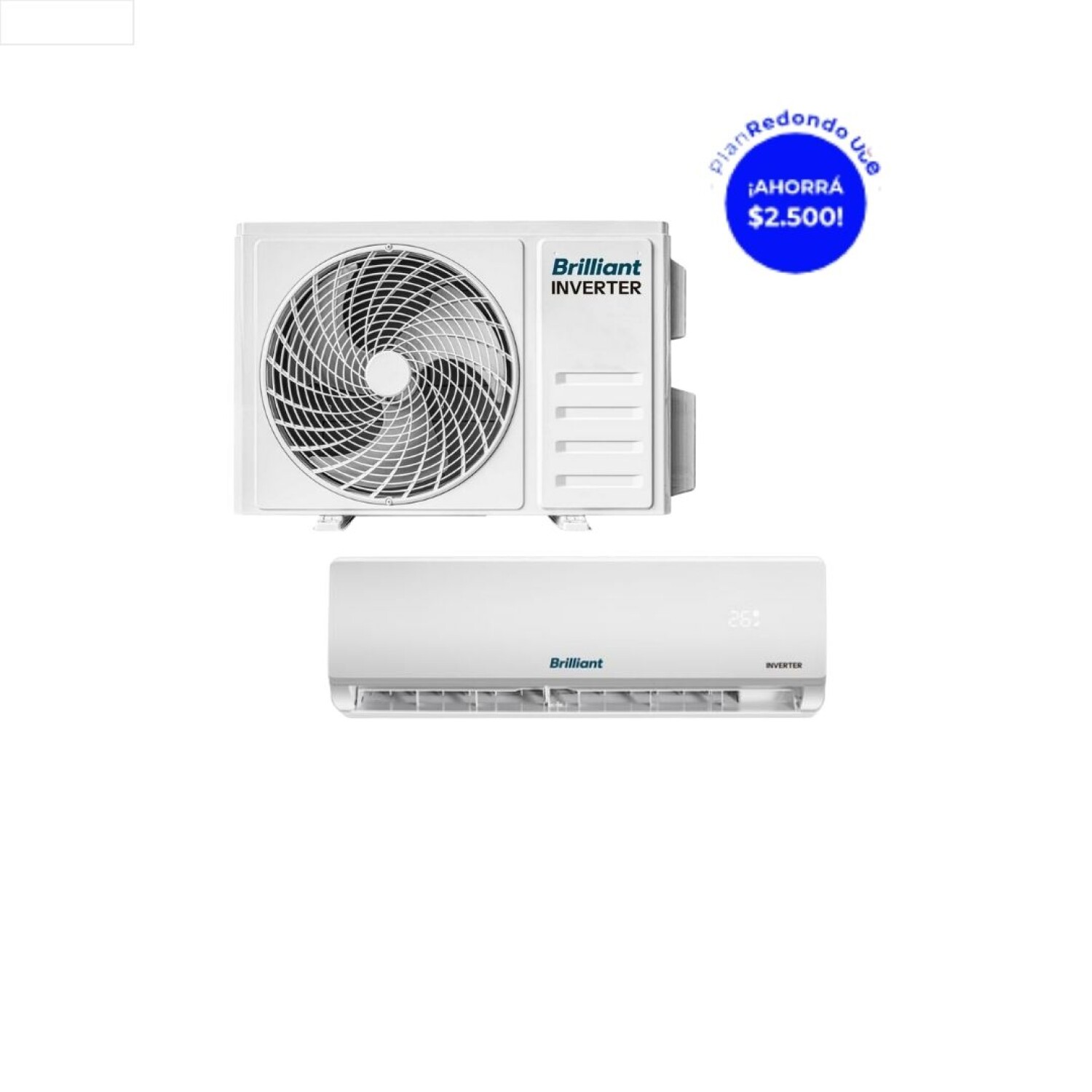 Aire Acondiconado 18000 Btu Brilliant Inverter Eficiencia A Brea18inv ...