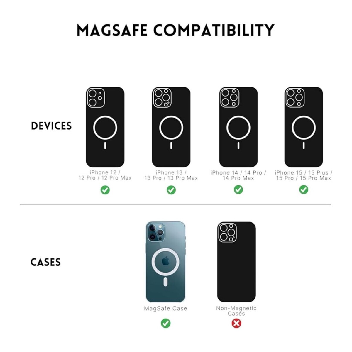 BOTELLA TERMICA CON IMAN P/CELULAR 960ML NEGRO — Deco Hogar