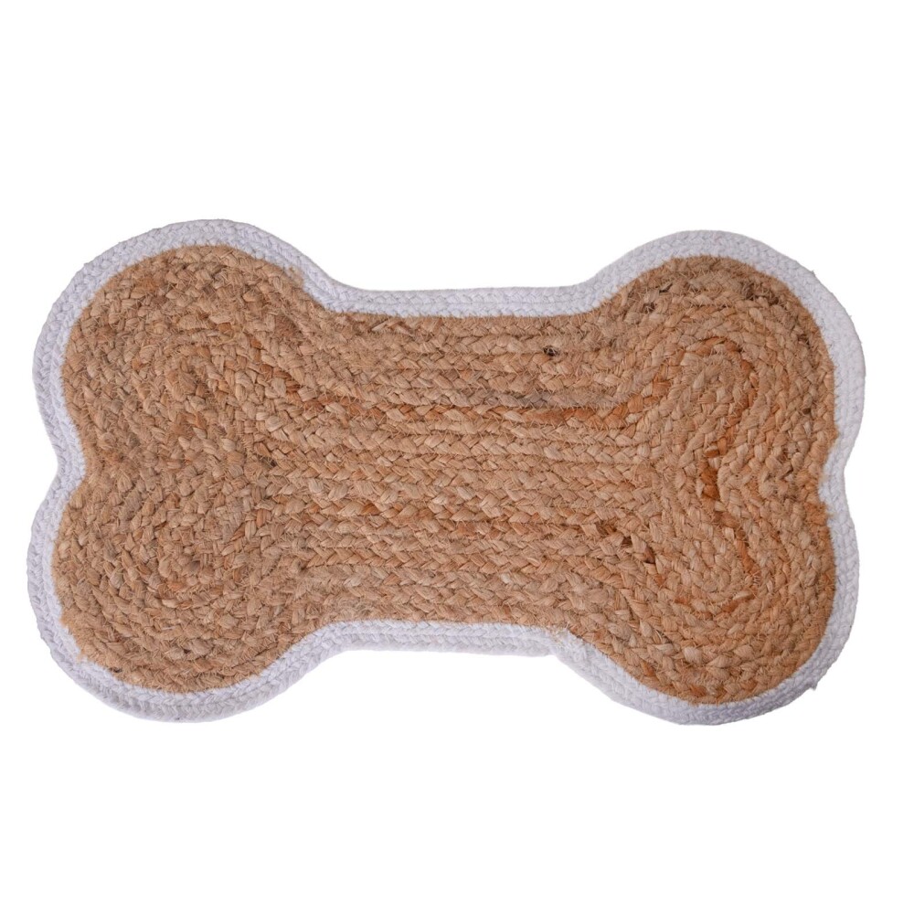 Mat Mascotas Yute Natural-beige Hueso — Divino