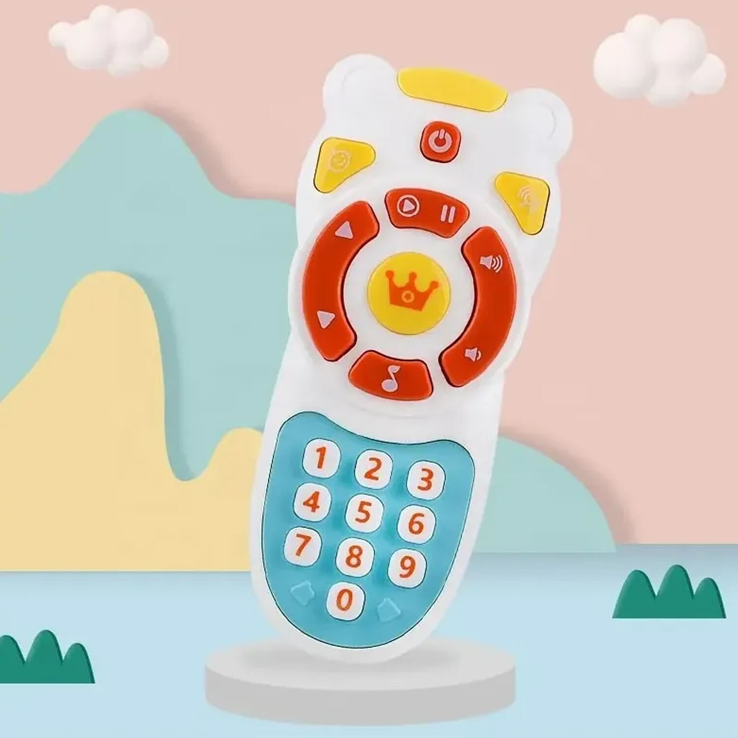 Control Remoto Didáctico Con Luz Sonido Para Bebe Huanger — HTS