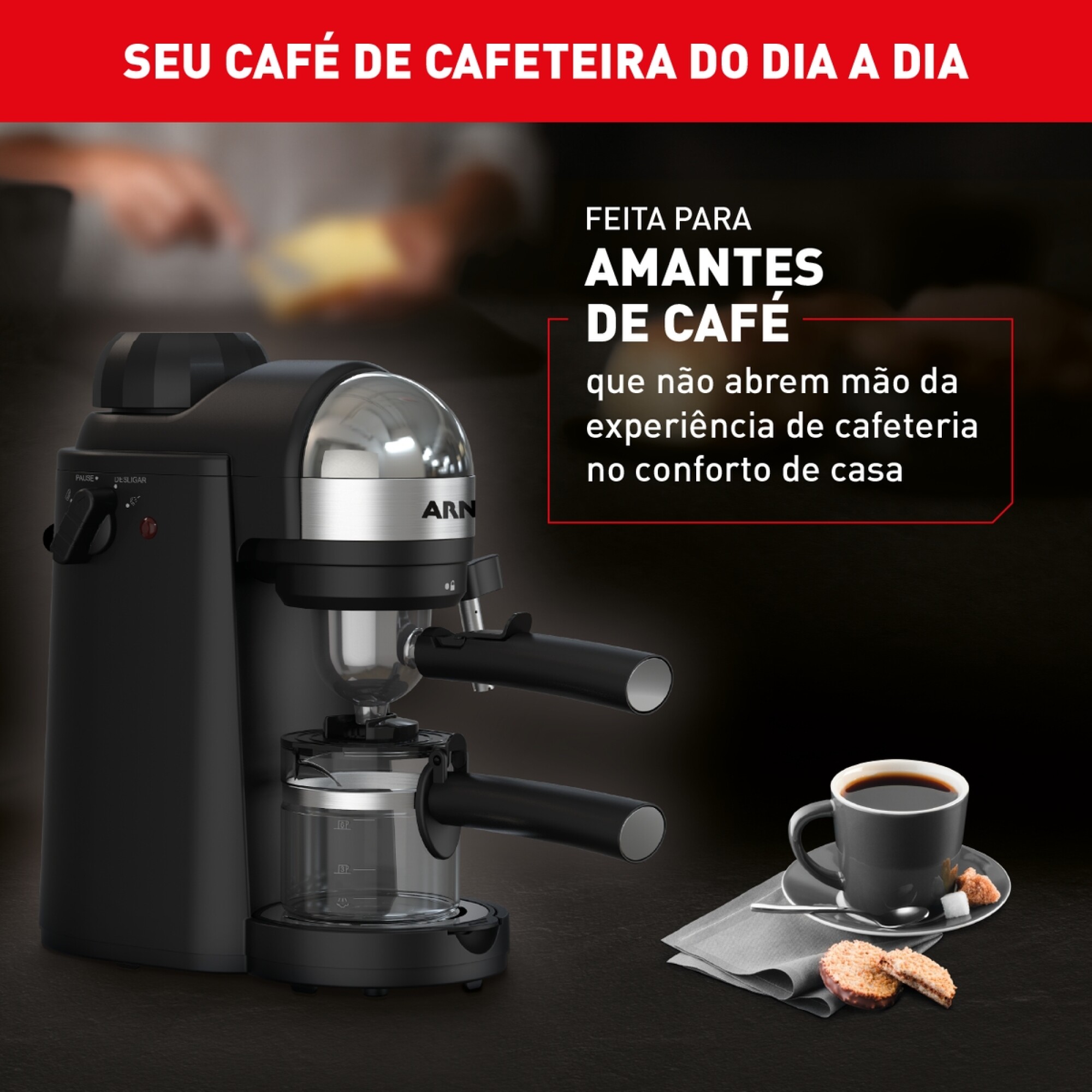 Cafetera Mini Expresso Arno — BBVA
